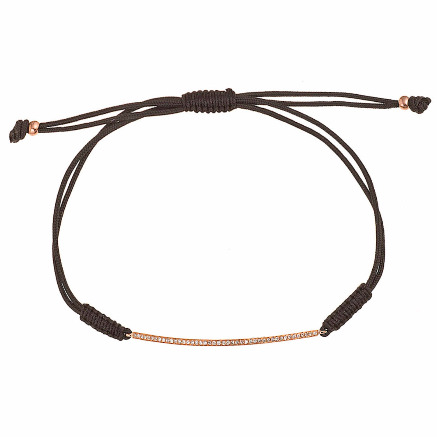 Fine Bar Cord Bracelet